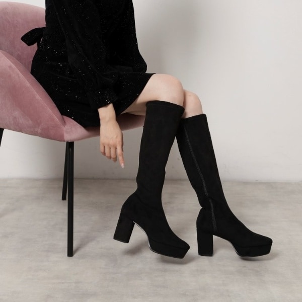 エスペランサ（ESPERANZA）/ゆる傾斜ロングブーツ