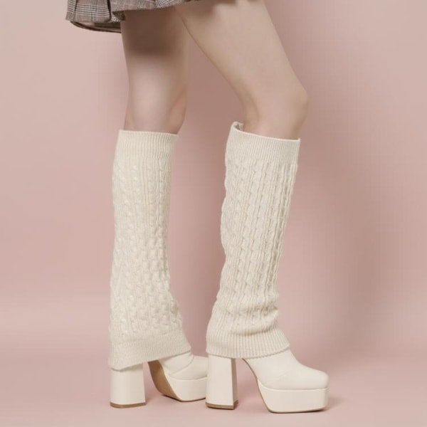 エスペランサ（ESPERANZA）/【ラク盛り／ロングブーツ】リピーター続出／脚長美脚 2WAYニットカバーレイヤーロングブーツ