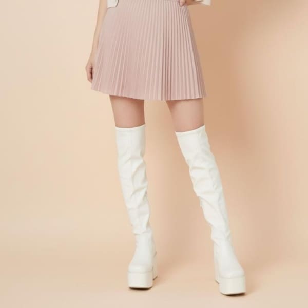 シーエス ティーアンドピー（cs T&P）/厚底ニーハイブーツ