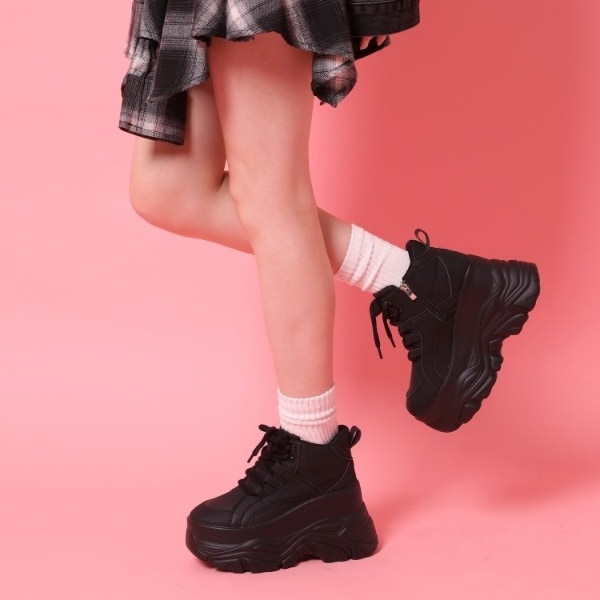 シーエス ティーアンドピー（cs T&P）/ハイカット厚底スニーカー