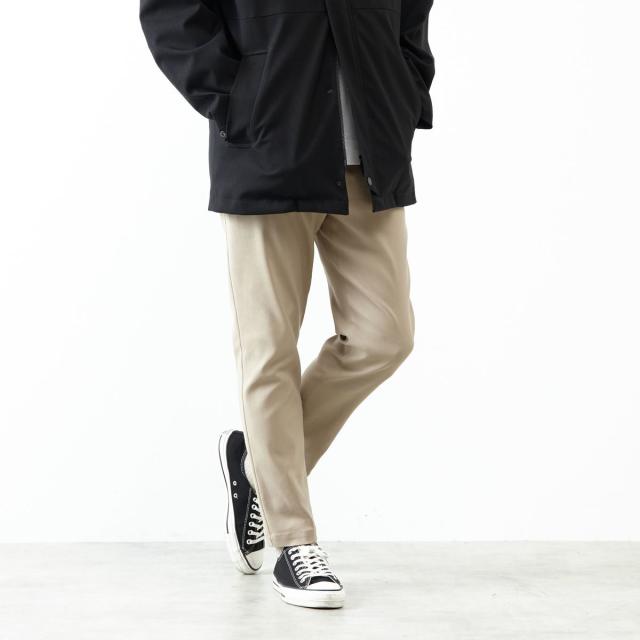 メンズメルローズ（MEN’S MELROSE）/《WEB限定》ハイストレッチジャストレングスストロングテーパードパンツ