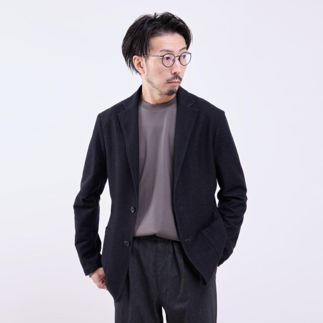 メンズメルローズ（MEN’S MELROSE）/ジャージーフランネルカットジャケット