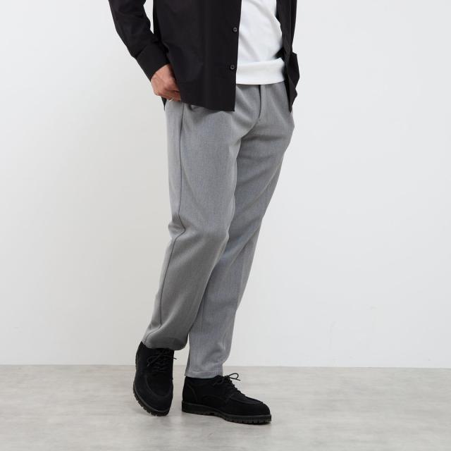 メンズメルローズ（MEN’S MELROSE）/《WEB限定》ハイストレッチツイルリラックステーパードパンツ