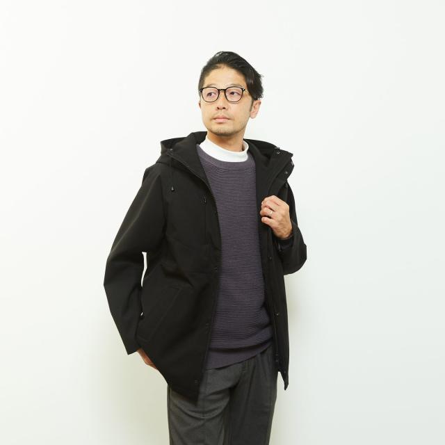 メンズメルローズ（MEN’S MELROSE）/ボンディングツイルシティユースパーカー