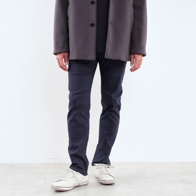 メンズメルローズ（MEN’S MELROSE）/ハイパーストレッチ裏起毛スリムテーパード5ポケットパンツ