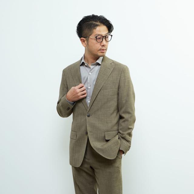 メンズメルローズ（MEN’S MELROSE）/トラベストブッチャーコンフォートジャケット(セットアップ可)
