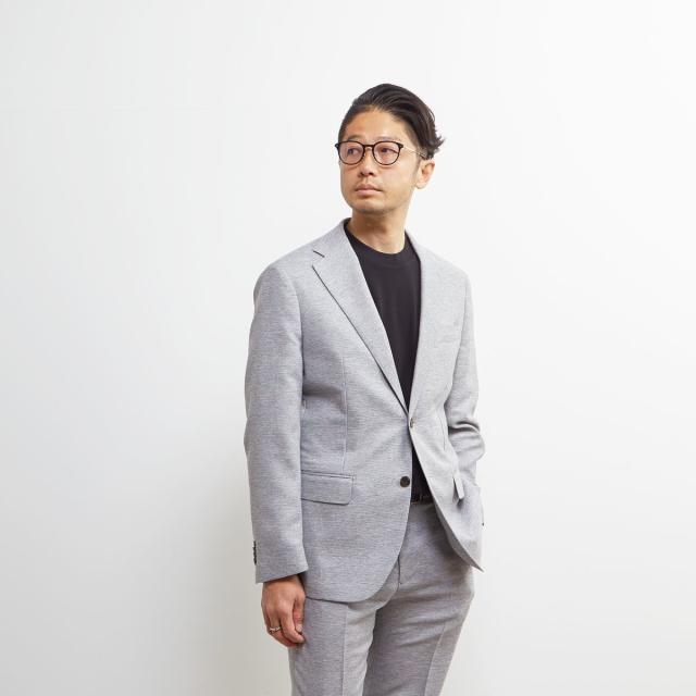 メンズメルローズ（MEN’S MELROSE）/ウーリーレノクロスコンフォートジャケット(セットアップ可)