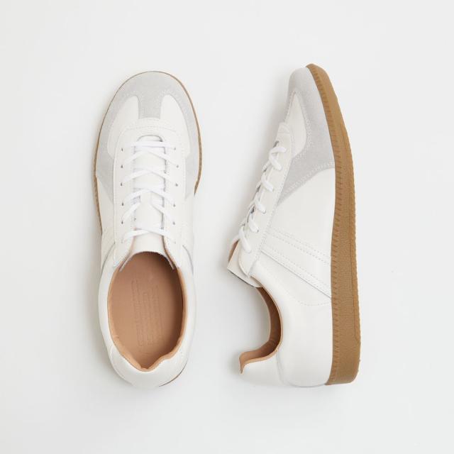 メンズメルローズ（MEN’S MELROSE）/42700 ALL LEATHER GERMAN TRAINER /  レザースニーカー