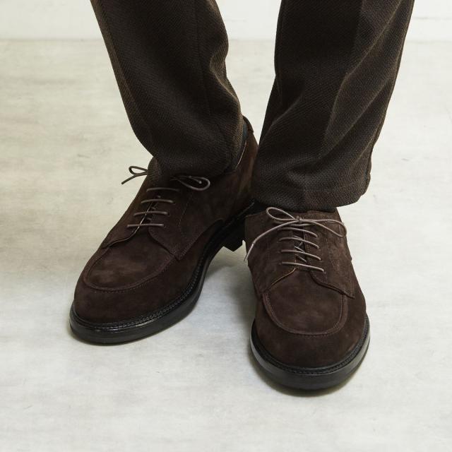 メンズメルローズ（MEN’S MELROSE）/ラウンドUチップレザーシューズ