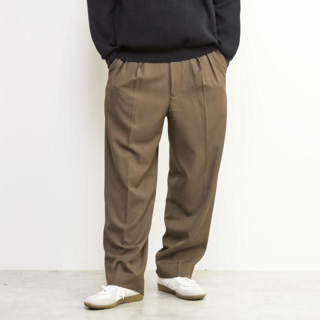 メンズメルローズ（MEN’S MELROSE）/【MASTER FRAME/マスターフレーム】インタックトラウザーズ