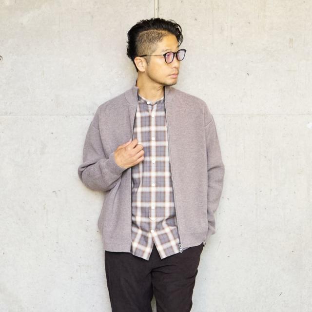 メンズメルローズ（MEN’S MELROSE）/《WEB限定》ドライバーズニット | ウォッシャブル