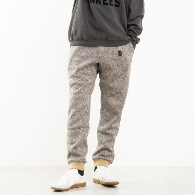 メンズメルローズ（MEN’S MELROSE）/【Gramicci/グラミチ】ボンディングニットフリースナローリブパンツ | G2FU−P018