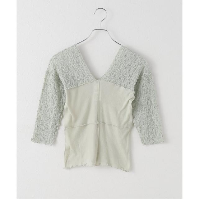 エミリーウィーク（emilyweek）/【BASERANGE/ベースレンジ】NEHRU LONG SLEEVE TEE / TTNLS−LA