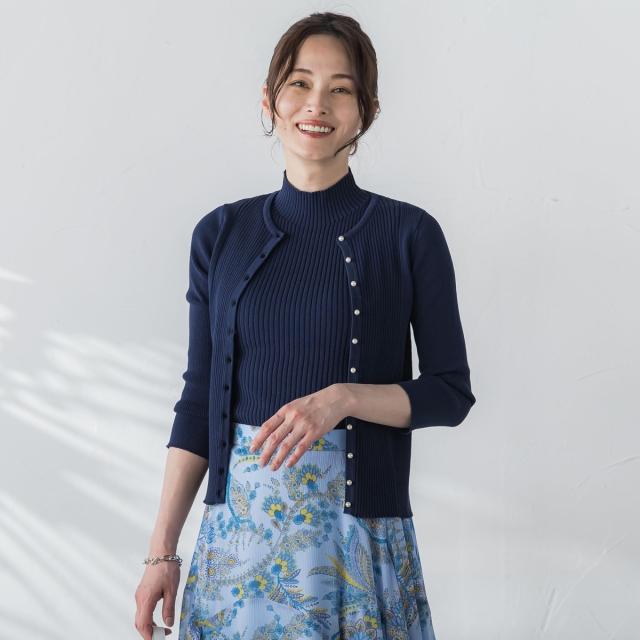 ロートレアモン デュクラス（LAUTREAMONT DE CLASSE）/コットンナイロンカーディガン≪手洗い可能≫