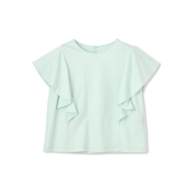 ロートレアモン デュクラス（LAUTREAMONT DE CLASSE）/ラッフルスリーブコンパクトカットソー≪洗濯機で洗える≫