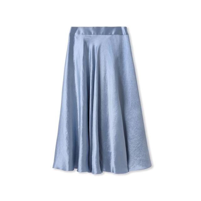 ロートレアモン デュクラス（LAUTREAMONT DE CLASSE）/サテンフレアースカート