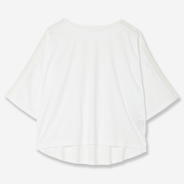 リズム（R_ISM）/【洗える】レースコンビTシャツ