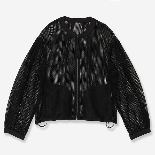 リズム（R_ISM）/【洗える】ダブルラッセルレースブルゾン