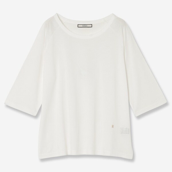 リズム（R_ISM）/【接触冷感】コットンブレンドラグランTシャツ