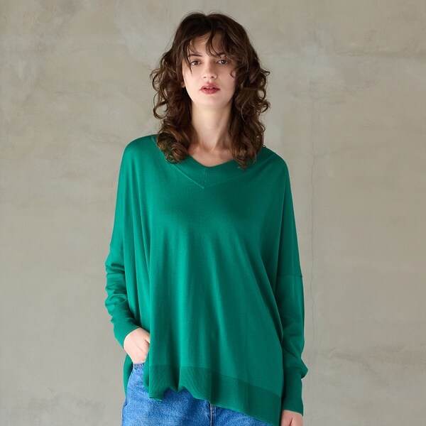 リズム（R_ISM）/【R−ISM人気アイテム・洗える】ビックシルエットニット