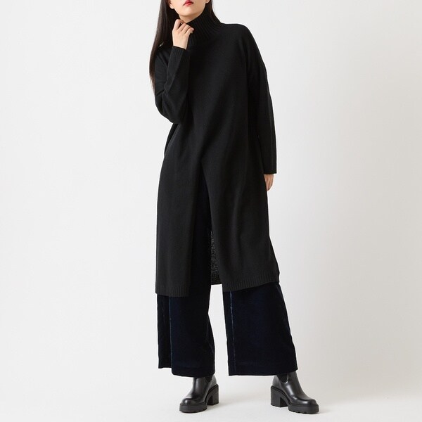 リズム（R_ISM）/フロントスリットニットワンピース