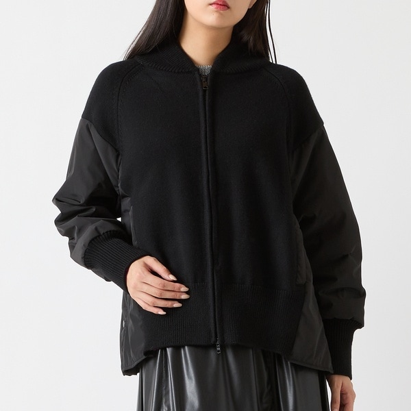 リズム（R_ISM）/中綿タフタコンビニットブルゾン