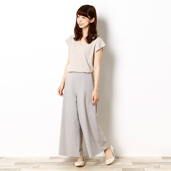 オブレクト（oblekt）/BAMBOOフレンチスリーウブ゛リブV/N PO