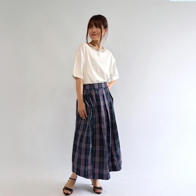 エトレリー（etre relie）/【etre relie】リブニット衿Tシャツ