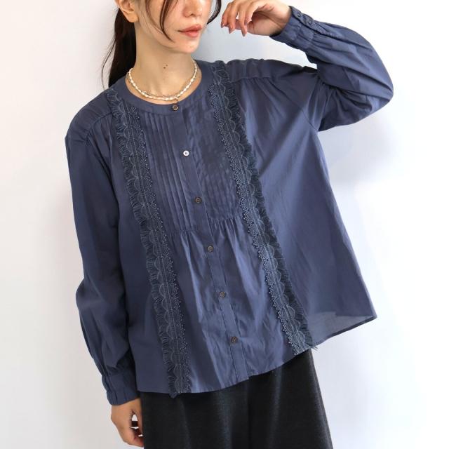 エトレリー（etre relie）/【etre relie】フリンジレースブラウス
