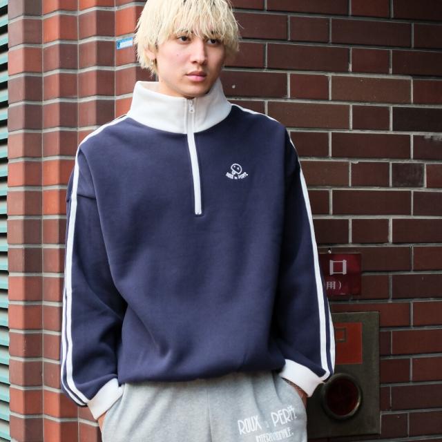 ルゥディパフィーインターナショナル（ROUX DI PERFE INTERNAZIONALE）/裏起毛ハーフジッププルオーバー