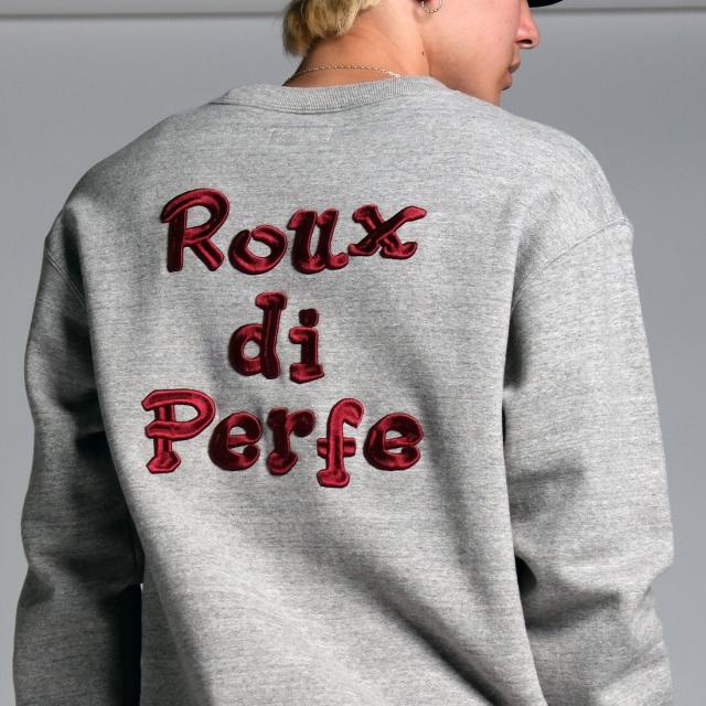 ルゥディパフィーインターナショナル（ROUX DI PERFE INTERNAZIONALE）/【日本製】ウレタン刺繍 裏起毛トレーナー