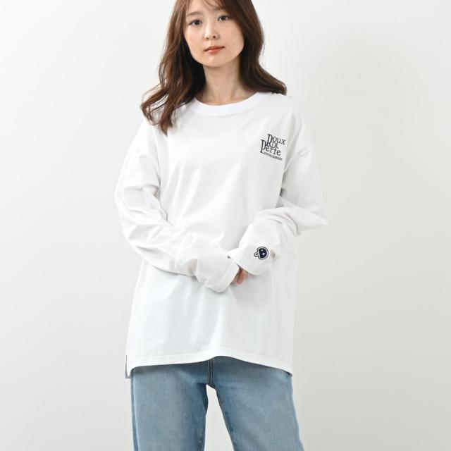 ルゥディパフィーインターナショナル（ROUX DI PERFE INTERNAZIONALE）/ロゴワンポイント長袖Tシャツ