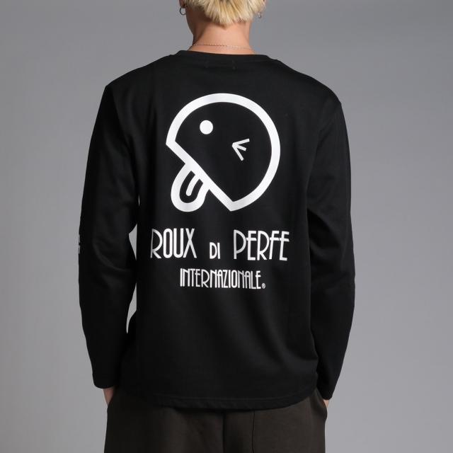 ルゥディパフィーインターナショナル（ROUX DI PERFE INTERNAZIONALE）/袖ロゴバックプリントロングＴ