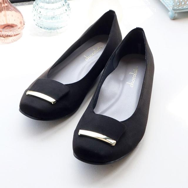 シューファンタジー（Shoe Fantasy）/日本製 シューファンタジー Shoe Fantasy モチーフ付 フラットパンプス 晴雨兼用 レイン