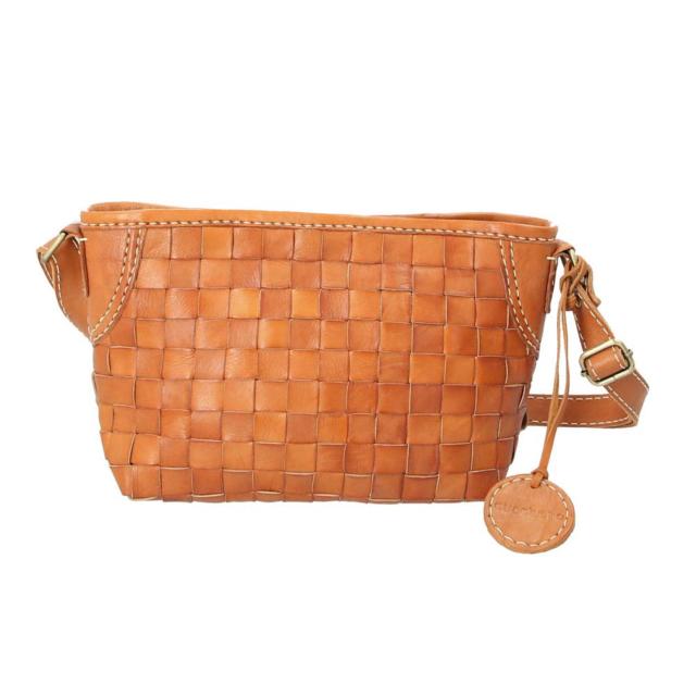 バックヤードファミリー/zuccherofilato 48300 編み込みショルダーバッグ