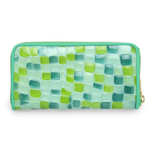 バックヤードファミリー（BACKYARD FAMILY）/Rose Pomme ステンドグラス調 本革 長財布