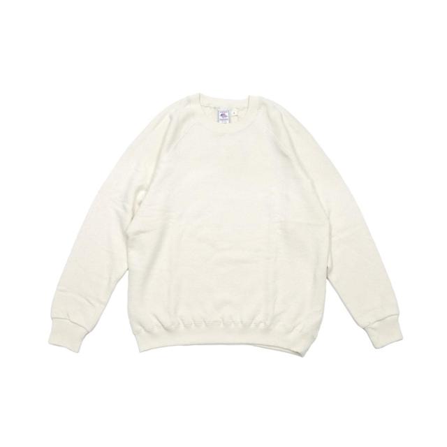 バックヤードファミリー（BACKYARD FAMILY）/JEMORGAN 柔編み裏毛ラグランスウェットクルー