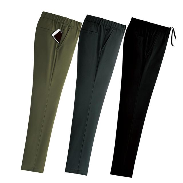 バックヤードファミリー（BACKYARD FAMILY）/いつでも快適軽量イージーパンツ３色組