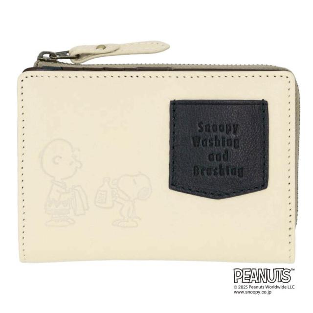 バックヤードファミリー（BACKYARD FAMILY）/PEANUTS Washing 二つ折り財布