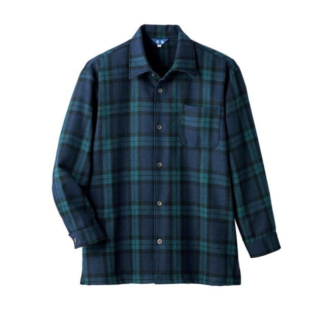 バックヤードファミリー（BACKYARD FAMILY）/日本製！尾州ウール使用の高品質シャツ