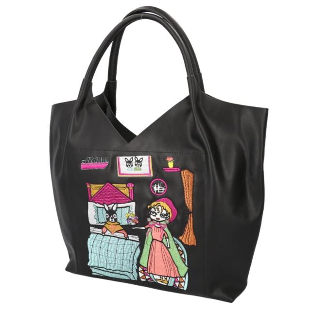 バックヤードファミリー（BACKYARD FAMILY）/Lyre リタちゃん 合皮トートバッグ