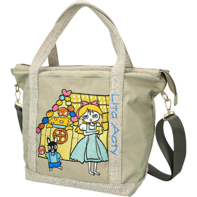 バックヤードファミリー（BACKYARD FAMILY）/Lyre リタちゃん ナイロントートバッグ