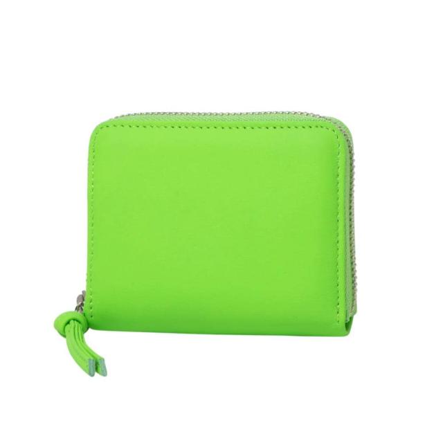 バックヤードファミリー（BACKYARD FAMILY）/perche ペルケ 蛍光レザーストラップ付カードウォレット