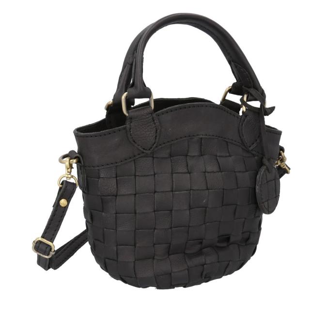 バックヤードファミリー（BACKYARD FAMILY）/zucchero 編み込み2wayショルダーバッグ