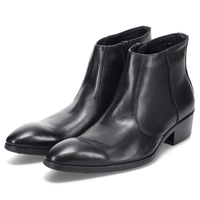 フープ ディ ドゥ（whoop−de−doo）/ヒールアップ ポインテッドトゥ ジップアップ ブーツ