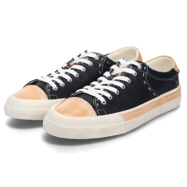 フープ ディ ドゥ（whoop−de−doo）/ヌメ革巻き プラットフォーム レザースニーカー