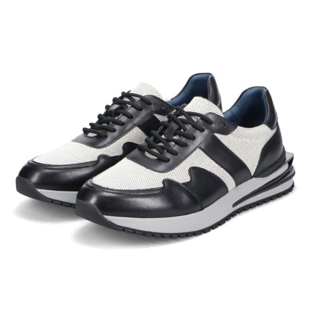 フープ ディ ドゥ（whoop−de−doo）/軽量 厚底 クッション 安定性 ローカット キャンバス レザースニーカー 【ラップドヒール】