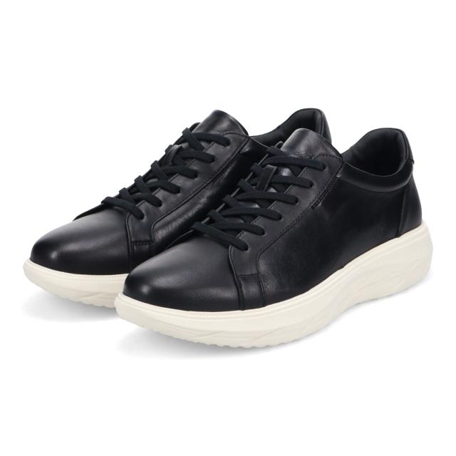 フープ ディ ドゥ（whoop−de−doo）/軽量 厚底 クッション 柔らか ローカット レザースニーカー 【ジャーニー】