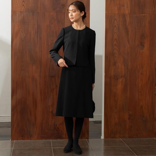 フォルムフォルマ（form forma）/【前開き】【喪服】ジャケット＆ワンピース/ブラックフォーマル/七五三/お宮参り/オールシーズン
