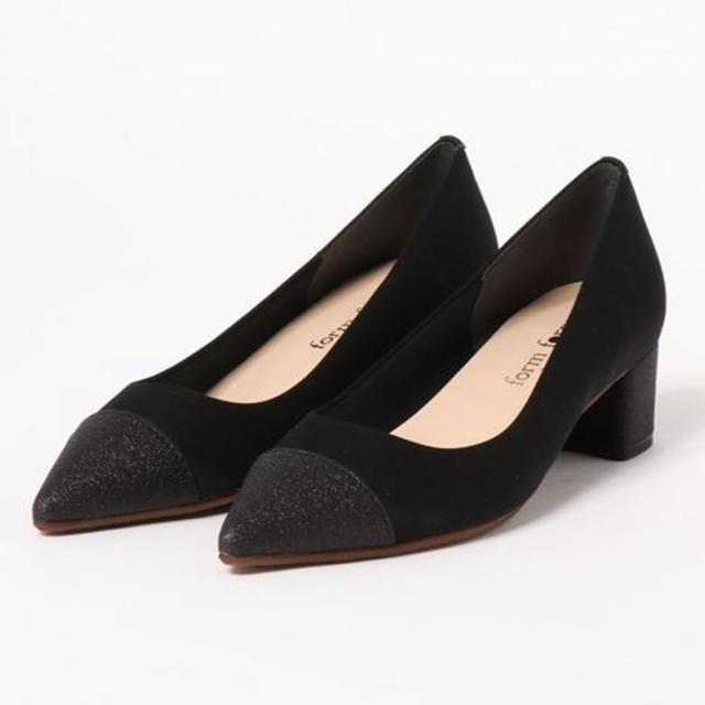 フォルムフォルマ（form forma）/ (24．5cm)ラメパンプス/七五三/セレモニー/パーティー/結婚式/成人式/オフィス